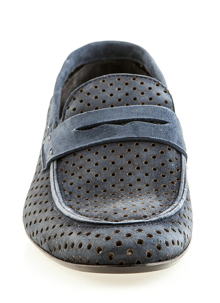 6311 Luigi Traini Shoes / Blue – Rina's Shoes